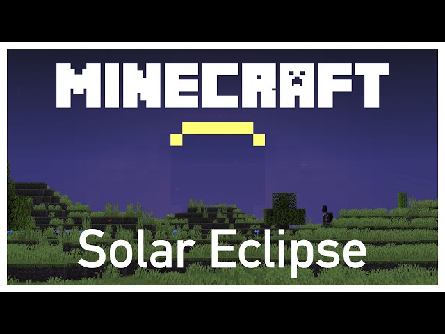 Solar Eclipse Minecraft Texture Pack