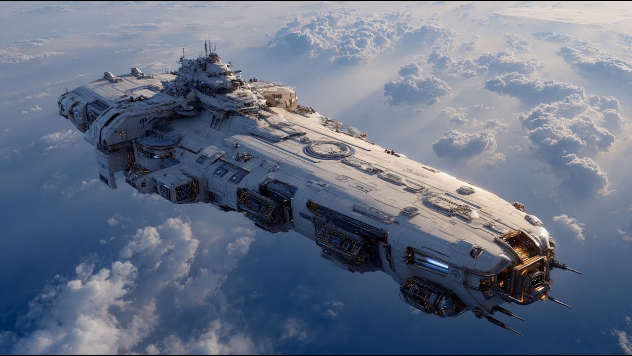 MASSIVE Industrial Sci-Fi Spaceships 3D Compilation - 05