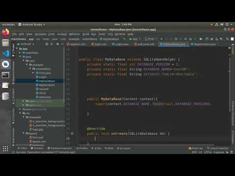 Android - Database connectivity using SQLite - I