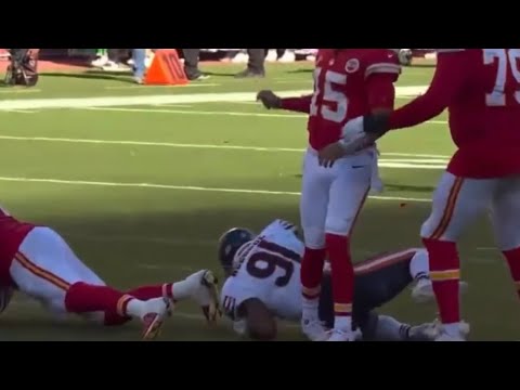 Patrick Mahomes Ankle Injury ππ | Bears vs Chiefs