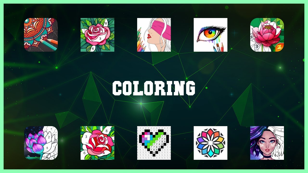 Super 10 Coloring Android Apps