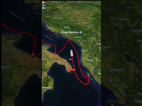 Mediterranean Cruise with Costa Deliziosa 7 days from/to Trieste departure 19/10/2024