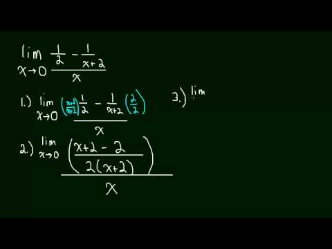 More Indeterminate Form | Mr. Gino's Math Website
