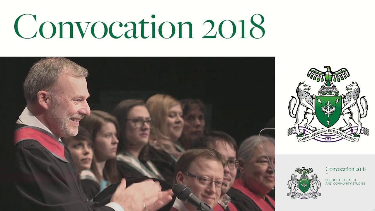Health and Community Studies: Fall Convocation
