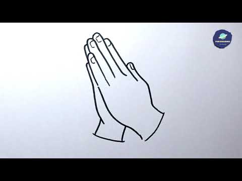 How to Draw Praying hand