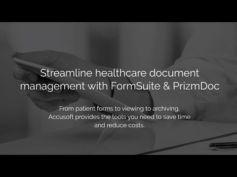 FormSuite and PrizmDoc for Healthcare