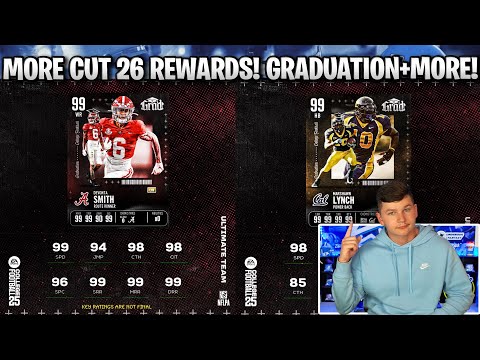 MORE CUT 26 REWARDS! UNLIMITED XP AND GRADUATION PROMO REVEALS!