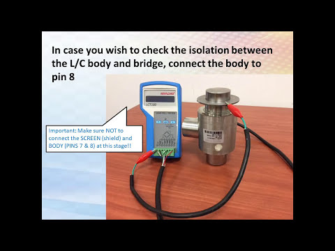 Load Cell Tester - ANYLOAD LCT100 How to Use Visual Guide