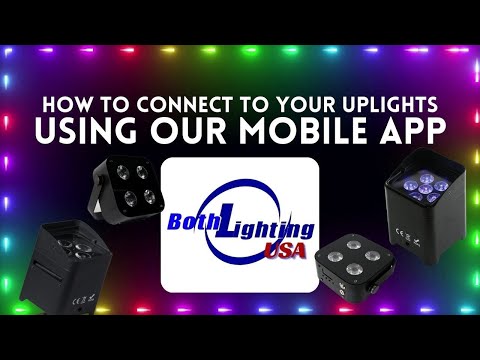 How to use the Both Lighting Wifi App with Uplights (Both Lighting USA)