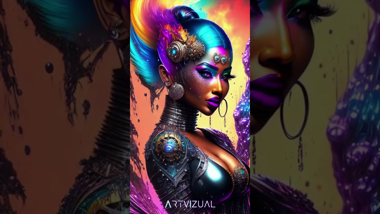 AI Turn Nicki Minaj into Stunning Art!