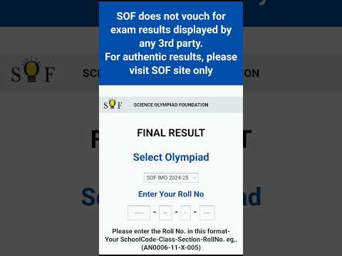 IMO Olympiad Result 2024-25#SOF#imo#2024-25#olympaid#math#olympiad#viral#trending#ytshorts#shorts