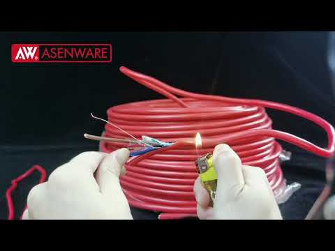 Security & Fire Alarm proof Cable Products test