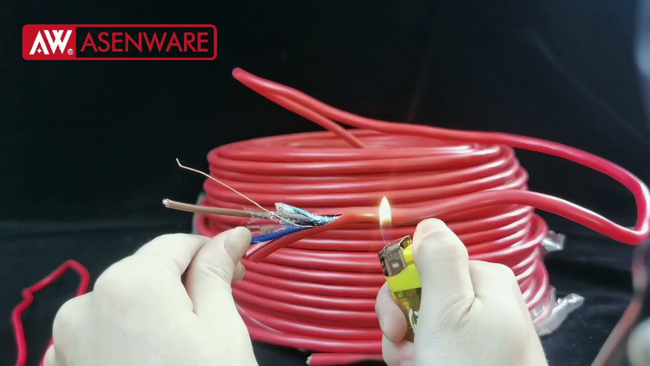 Security & Fire Alarm proof Cable Products test