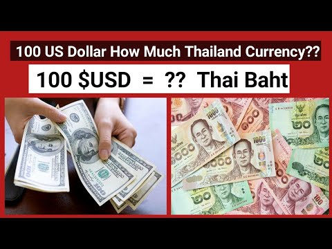 How Much 100 United States Dollar in Thailand Currency | 100 Dollar in Thai Baht |200 Dollar in Baht