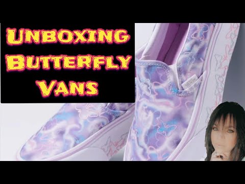 New Vans stackform slip on shoes review. The butterfly dreams collection! Absolutely gorgeous!