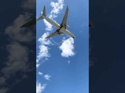 Airplane landing on Zakynthos #zakynthos #greece #holidays