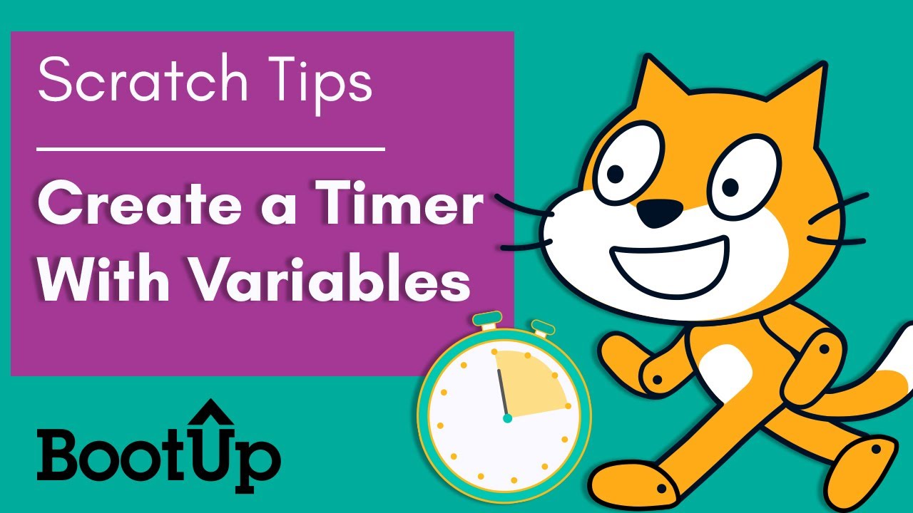 Scratch Tips - Create a Timer with Variables
