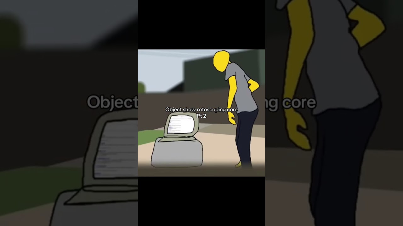 Object show rotoscoping core pt2.