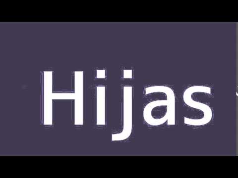 How to say Daughters in Spanish