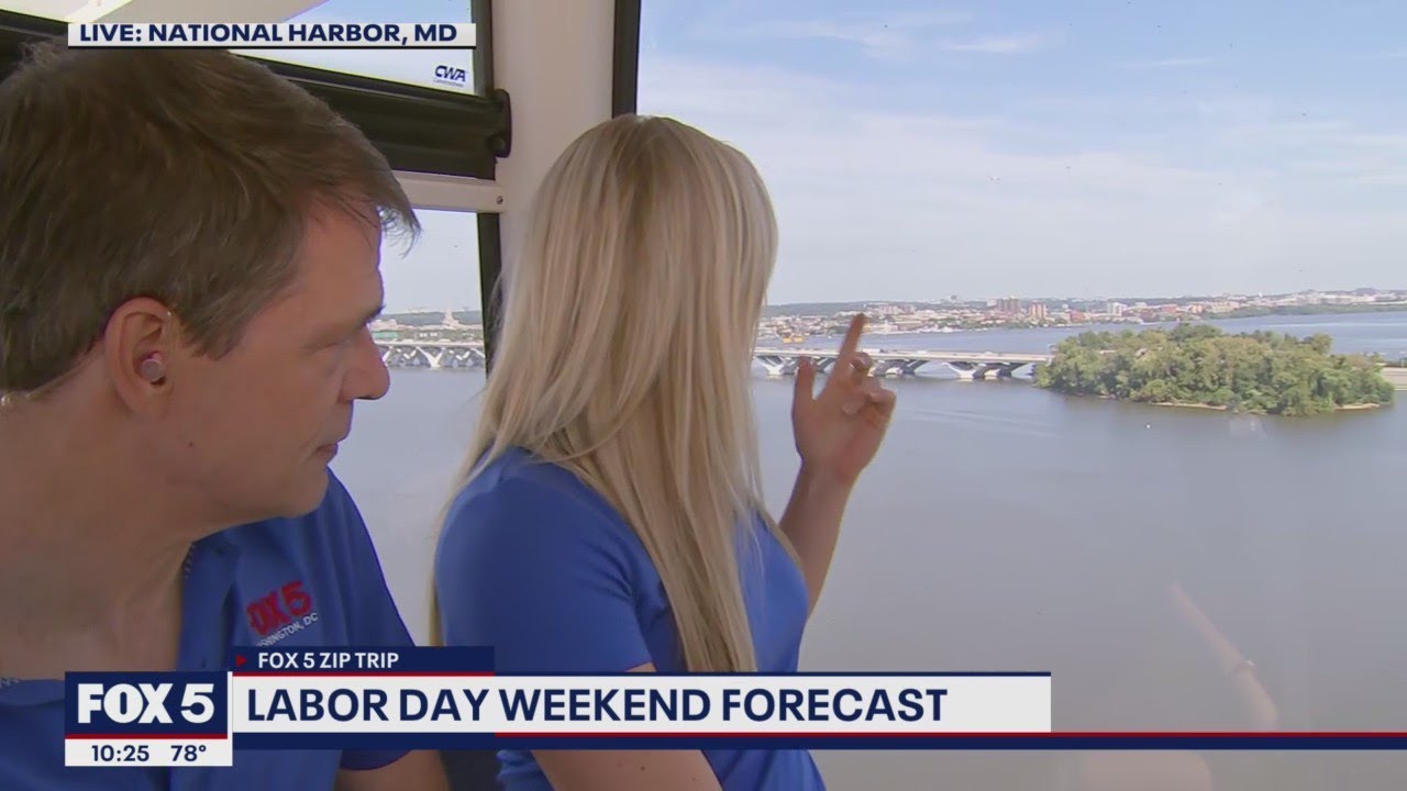FOX 5 Zip Trip National Harbor Finale: Views from The Capital Wheel
