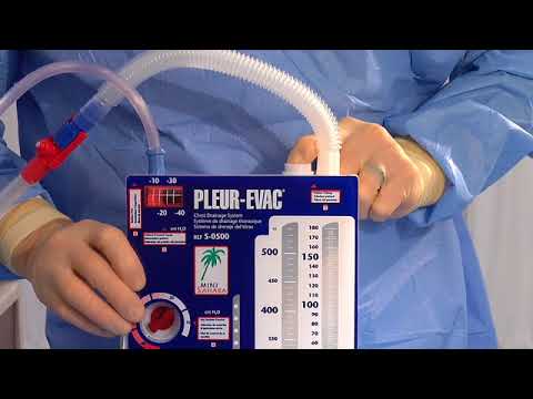 Pleur-evac® Mini-Sahara S-0500 Chest Drainage System - Overview & Setup