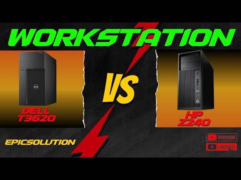 HP Z240 WORKSTATION AND DELL PRECISION T3610 REVIEW | #gaming #editing#workstations #entertainment