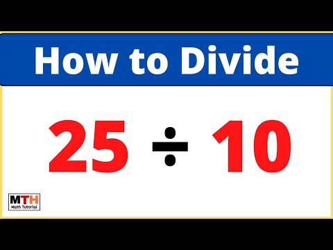 25 divided by 10 (25÷10) | Value of 25/10 | Long Division
