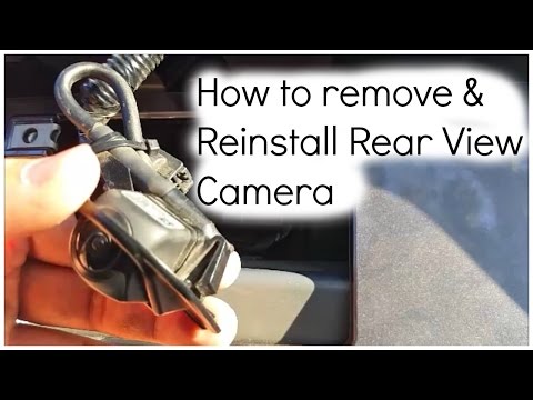 2013 - 2017 Honda Accord Coupe Rear View Camera Removal and Installation