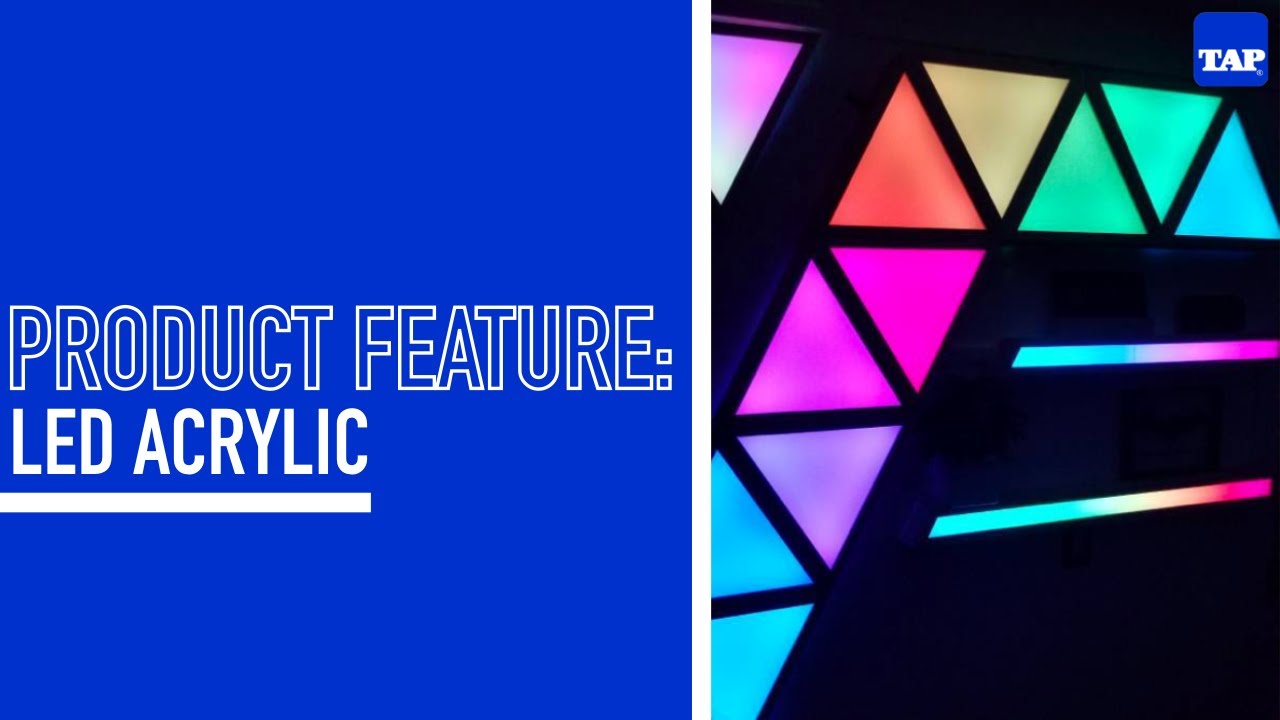 Black LED Acrylic Sheet