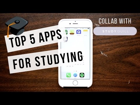Top 5 Apps for Studying | with Jasmine // StudyQuill collab
