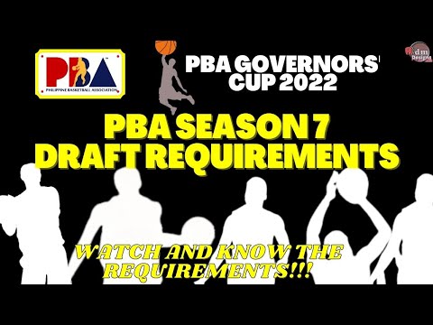 PBA Season 7 Draft Requirements 2022 | PBA Latest Update | RdmDesigns