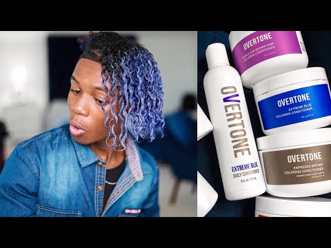 I Used OVertone On My Natural Hair! DOES IT WORK?
