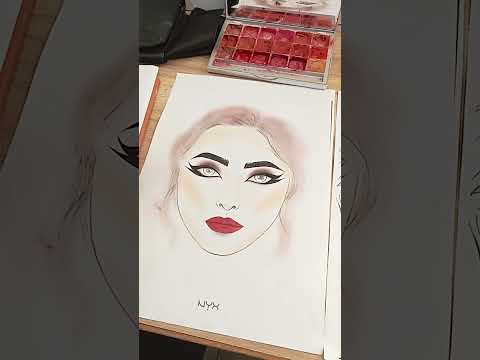 Aamna makeup artist #facechart #foryou #facemagic #fashion #face makeup #beutifull #