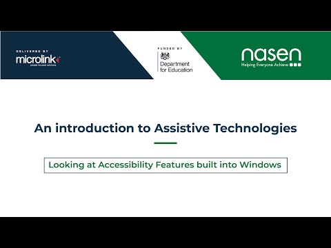 An introduction to Assistive Technologies