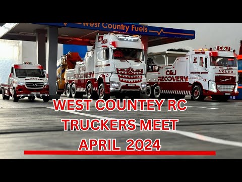 West Country RC Truckers Club Meet April 2024 | 1/14 Scale Trucks | Tamiya 1:14 Trucks