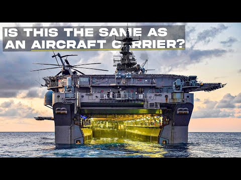 Same size but different | Is an Amphibious Assault Ship an Aircraft Carrier?