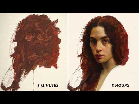 Alla Prima Portrait Painting: From Sketch to Skin Tones in Oil