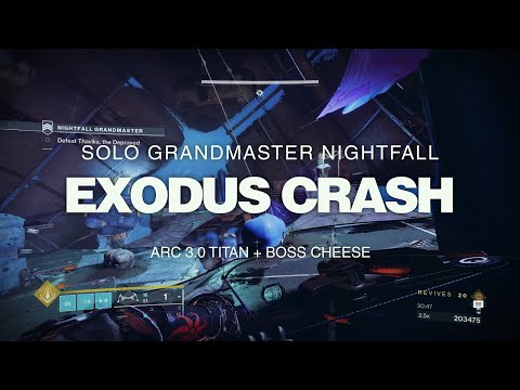 Steam Community :: Video :: Solo Grandmaster Nightfall Exodus Crash w ...