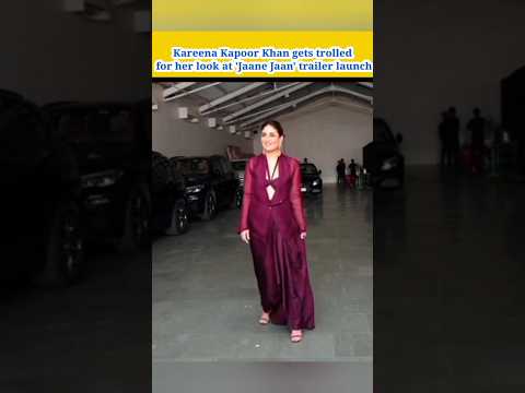 Kareena Kapoor Khan gets trolled for her look at 'Jaane Jaan' trailer launch