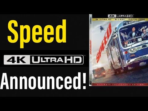 Speed (1994) 4K UHD Blu-ray Announced!