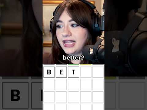 Showing My Chat why I keep guessing names in Wordle