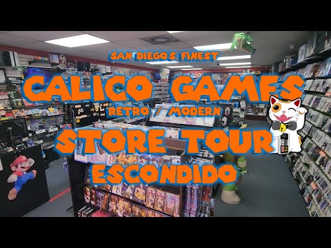Retro Game Store Tour (Calico Games Escondido) 2024