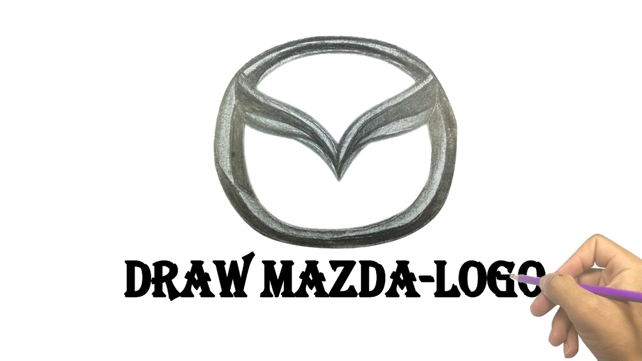How to draw mazda Logo -  Looking for mazda  Logo - YouTube Videos