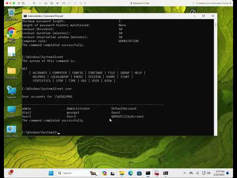 Intro to Windows Net command