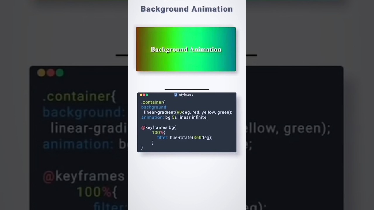 Linear gradient background #css #webdesign