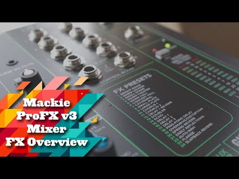 Checking Out the Mackie ProFX v3 Mixer with WYO