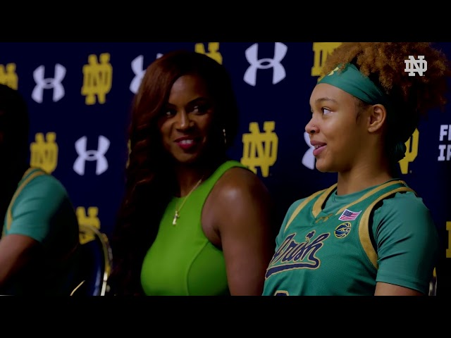 Notre Dame coach Niele Ivey "confident" she would dominate Hannah Hidalgo in 1-on-1 during her ...