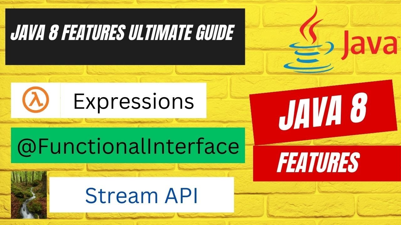 1. Java 8 Features Ultimate Guide | Java 8 Features Introduction | Java 1.8 Features