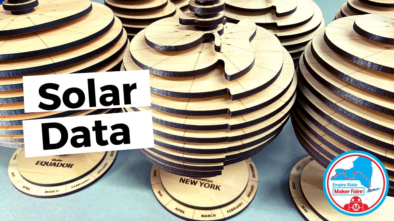 Solar Data Visualization - Empire State Maker Faire