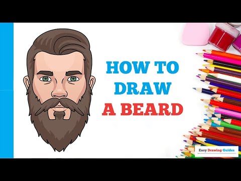 How to draw a beard Step by Step – I'm Youtuber – Follow my videos to ...